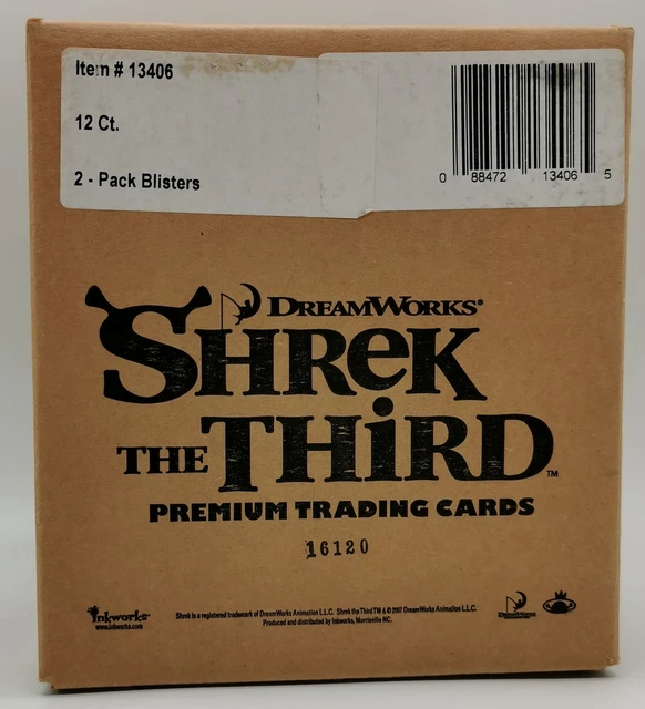 CASE SHREK THE Third Inkworks 2 Pack Blister Pack $203.90 - PicClick CA