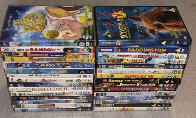 CHILDREN’S DVD BUNDLE Kids Job Lot DVDs movies films £14.24 - PicClick UK