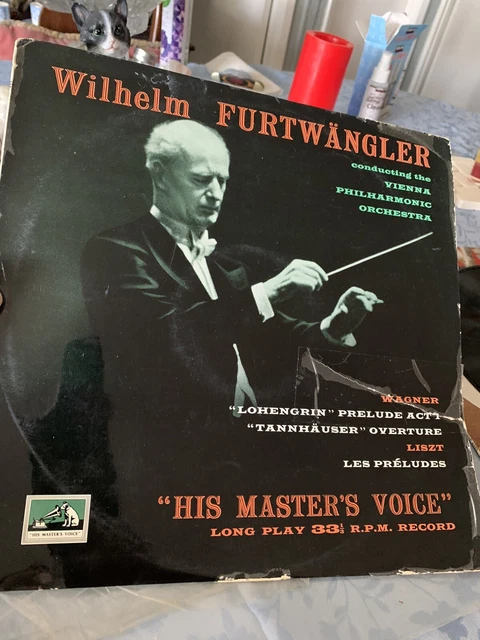 WILHELM FURTWANGLER CONDUCTING Vienna Philharmonic Orch. wagner liszt ...