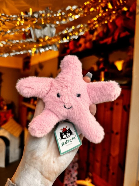 JELLYCAT FLUFFY STARFISH Rare £27.00 - PicClick UK
