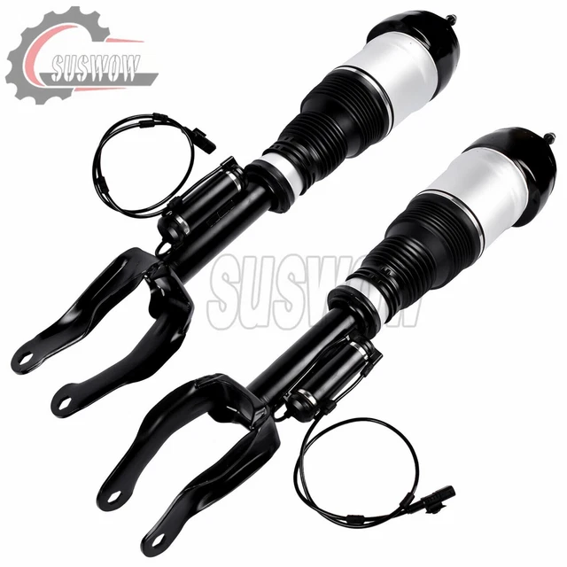 PAIR FRONT AIR Suspension Shock Struts w/ADS For Mercedes ML GL-Class ...