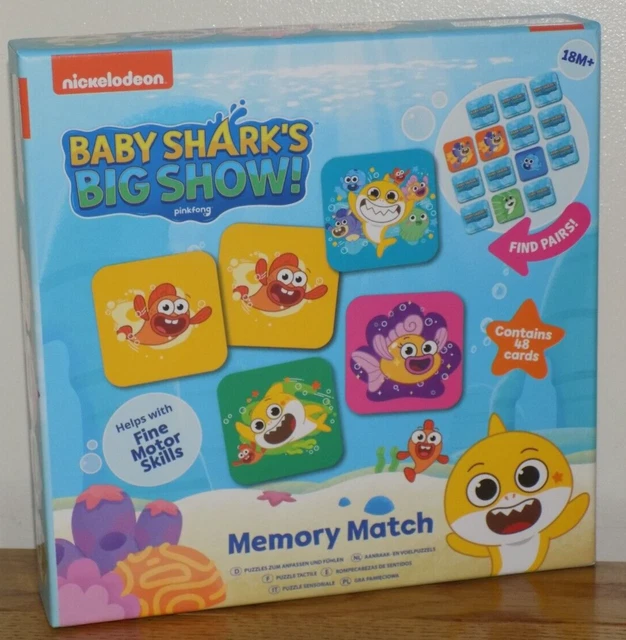 NICKELODEON - BABY Sharks Big Show - Baby Shark Memory Match / Memory ...