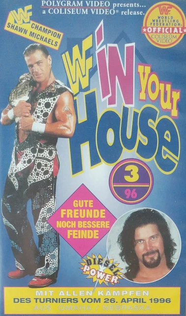 WWE*WWF*WCW*ECW*AEW*UWF*USWA*AAA*CZW*TNA WRESTLING IN Your House 03/96 ...
