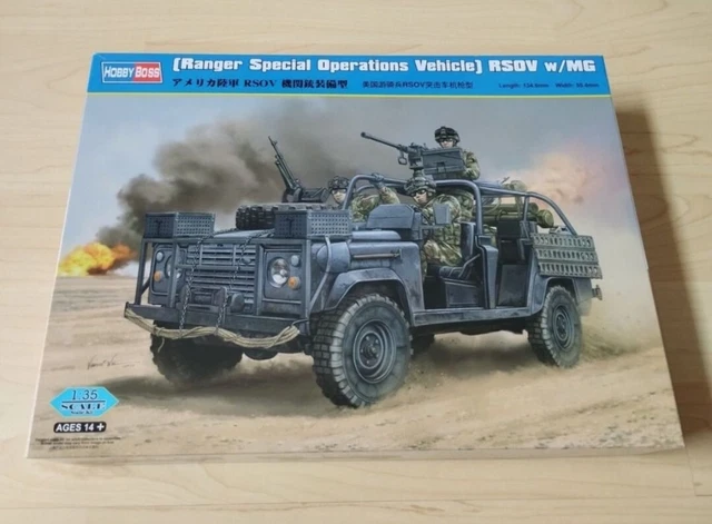 MODELLBAUSATZ 1:35 HOBBYBOSS (Ranger Special Operations Vehicle) RSOV w ...