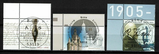 FÉDÉRAL 2490, 2491, 2496, Coin 1 Timbrés, Mi. 5,80 EUR 3,59 - PicClick FR