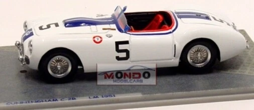 1:43 BIZARRE CUNNINGHAM C 2 R Le Mans 1951 #5 Bz026 Auto Modellino EUR ...