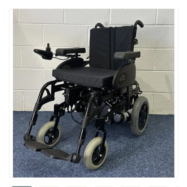 QUICKIE RUMBA Travel Electric Wheelchair Powerchair £400.00 - PicClick UK