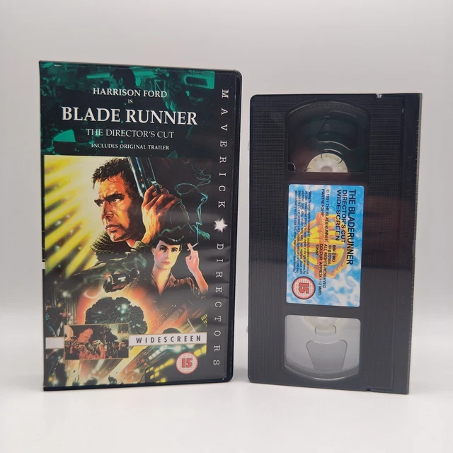 BLADE RUNNER VHS New Factory Sealed Directors Cut Widescreen Harrison ...