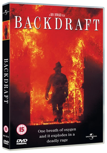 BACKDRAFT (DVD) SCOTT Glenn Rebecca DeMornay Jason Gedrick J. T. Walsh ...