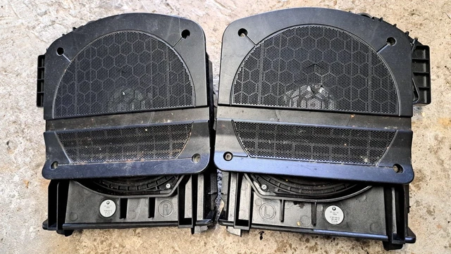 BMW F10 F11 5 SERIES SUBWOOFER SPEAKERS Central base LEFT RIGHT 9195199 ...