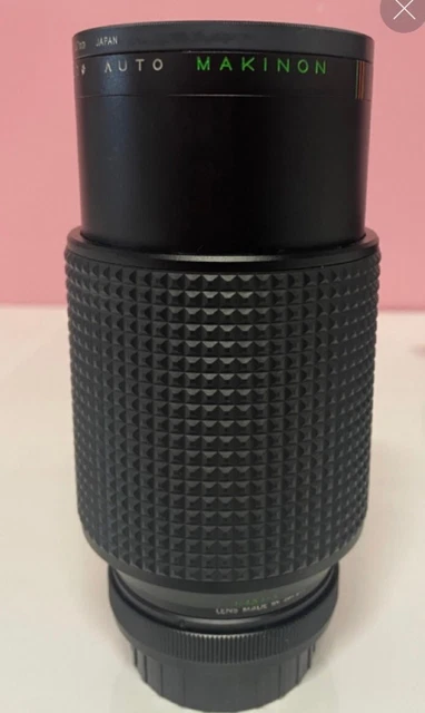 MAKINON 80-200MM 1:3.5 MC Auto Zoom Macro lens and carry case $35.00 ...