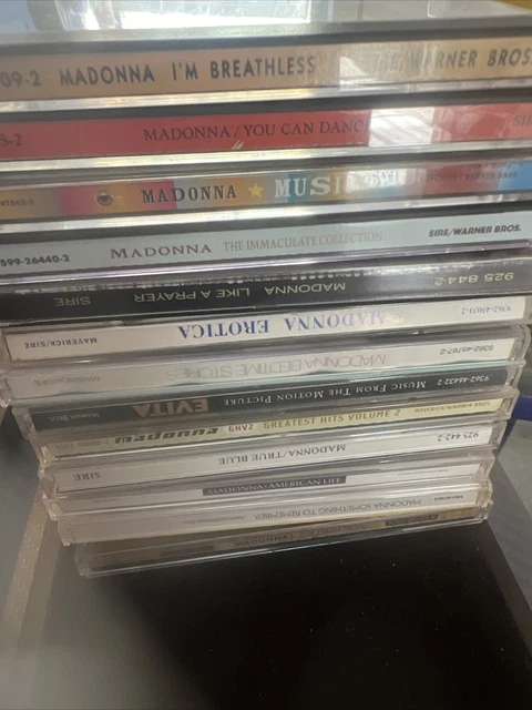 LARGE COLLECTION OF Madonna CD Albums EUR 38,03 - PicClick IT