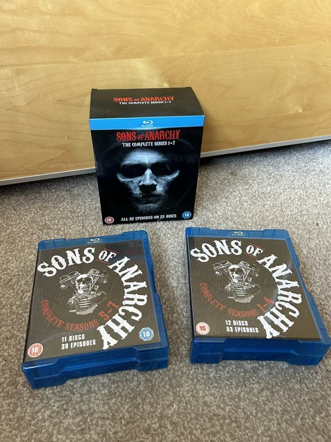 SONS OF ANARCHY The Complete Series 1-7 Blu Ray Boxset - Seasons 1 To 7 EUR 35,02 - PicClick IT