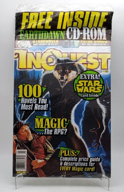 INQUEST MAGAZINE #35, March 1998, FREE Star Wars card, Factory SEALED £ ...