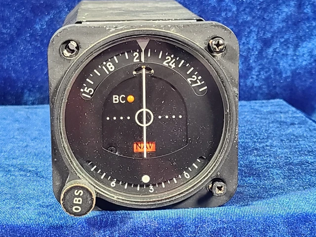 ARC CONVERTER INDICATOR VOR LOC 28 volt P/N: 46860-1000 S/N: 12054 ...