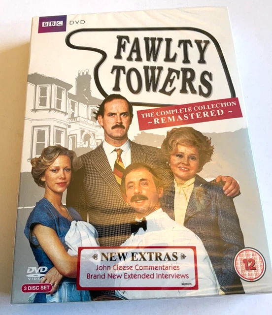 FAWLTY TOWERS COMPLETE Collection Remastered DVD Brand New Sealed BBC ...