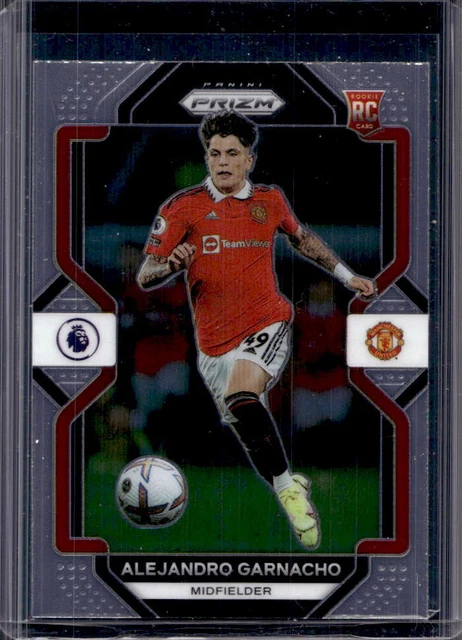 2022-23 PRIZM PREMIER League Alejandro Garnacho Rookie Card RC #90 ...