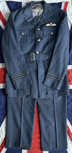 VINTAGE RAF FLYING Officer Uniform 1970 Goodwood Revival By Gieves of ...