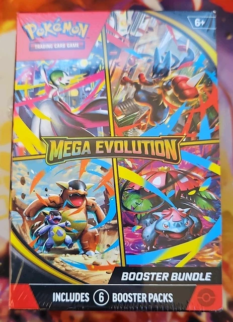 POKÉMON TCG MEGA Evolutions Booster Bundle New & Sealed! £42.30 ...