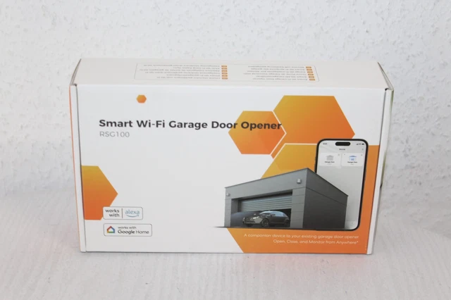 MEROSS SMART WI-FI Garage Door Opener RSG100 Wi-Fi Garage Door Opener ...