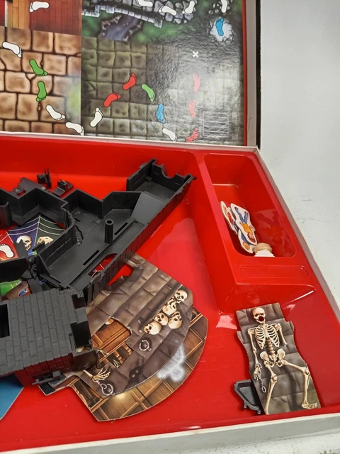 VINTAGE MB GAMES Ghost Castle Brettspiel 1985 Haunted House of Horrors ...