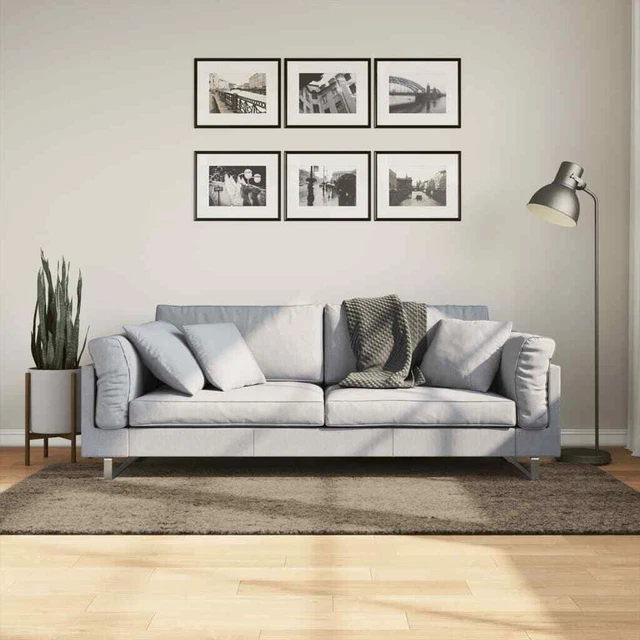 2041240 TAPPETO A Pelo Lucido Lungo ISTAN Effetto Grigio 100x200 cm EUR ...