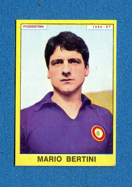 CALCIATORI PANINI 1966-67 - Figurina-Sticker - BERTINI - FIORENTINA ...