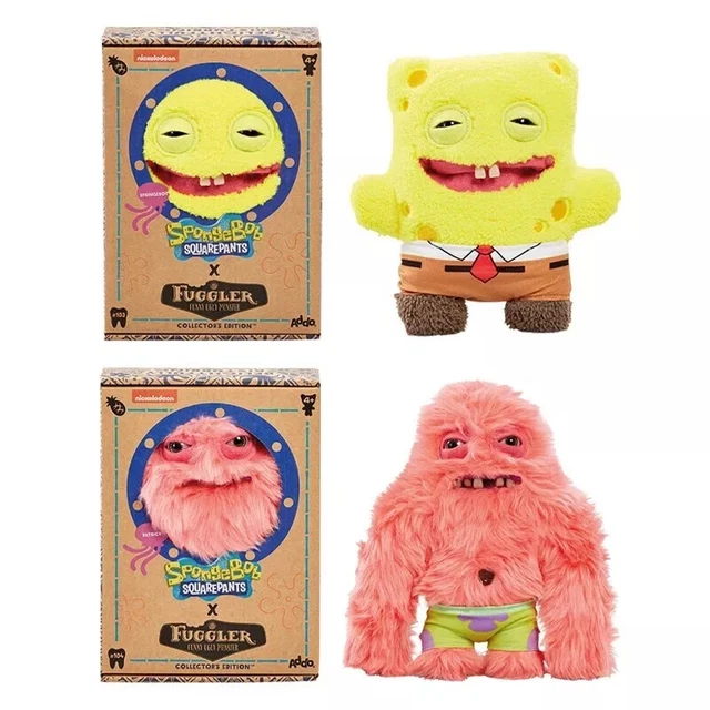 FUGGLER SPONGEBOB SQUAREPANTS Patrick Star Series Plush Ugly Toys Doll ...