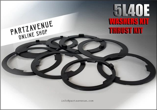 5L40E THRUST WASHER Kit, Washer Seal,A5S360R,Gearbox,Gm 5L40E Pack Set ...