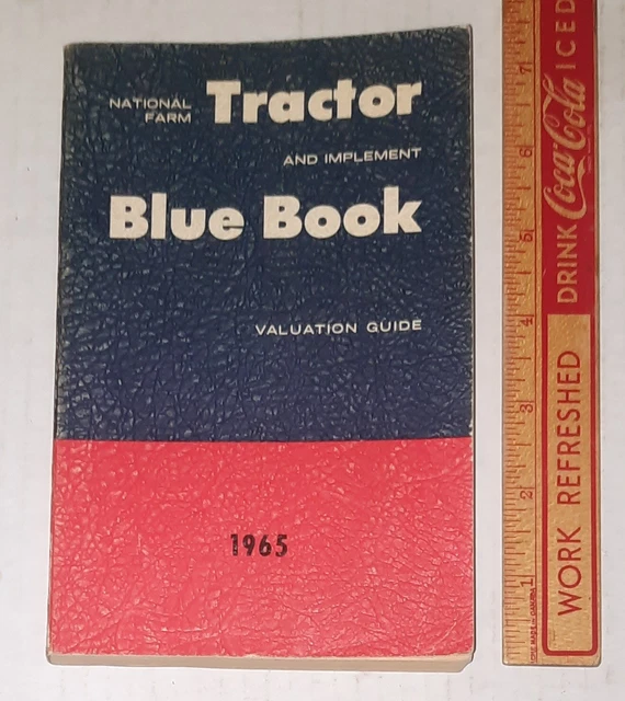 VINTAGE NATIONAL FARM Tractor And Implement Blue Book Valuation Guide ...