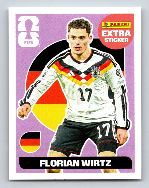 PANINI FIFA WORLD Cup 2026 Extra Sticker 3 Sticker Bundle Inc Cristiano ...