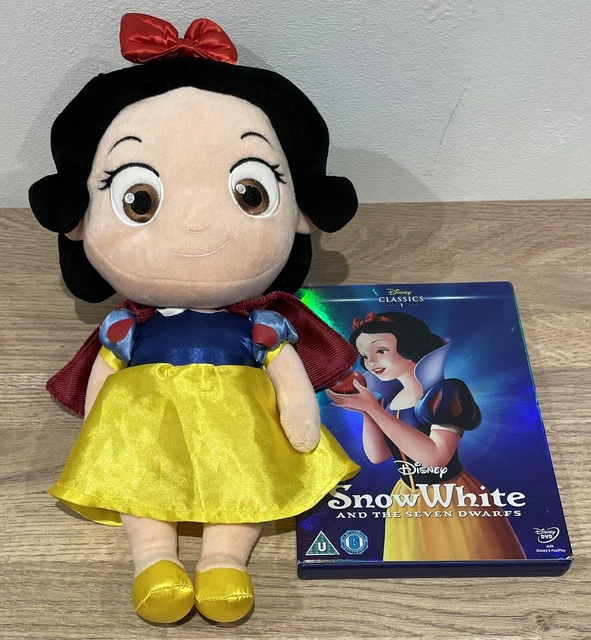 DISNEY'S SNOW WHITE Plush Toy and DVD - Great Condition! £14.99 ...