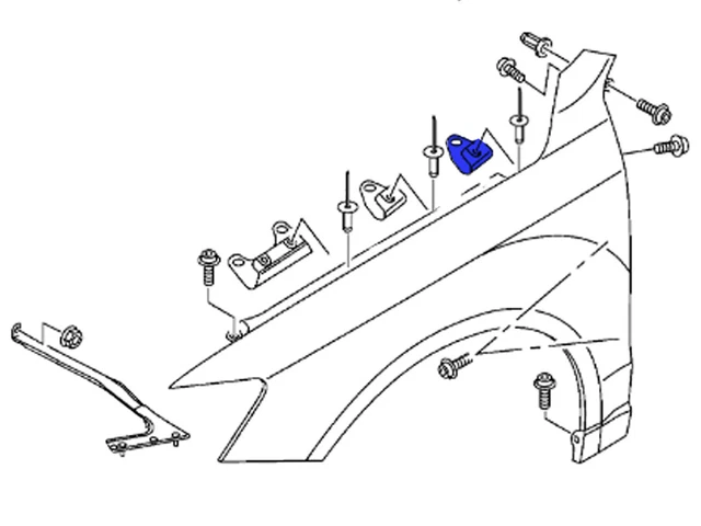 FRONT BUMPER BRACKET Holder 8R0821471 OEM For AUDI Q5 8R 2008-2012 £66. ...