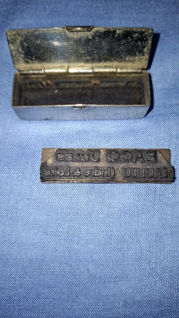 ANCIEN TAMPON CACHET De Poche Nominatif Indre Et Loire... EUR 30,00 ...