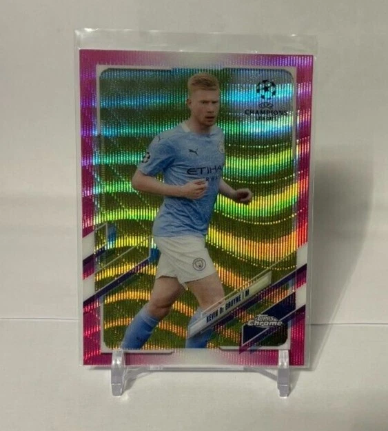 KEVIN DE BRUYNE rosa X-Fractor - Manchester City - Topps cromato UEFA ...