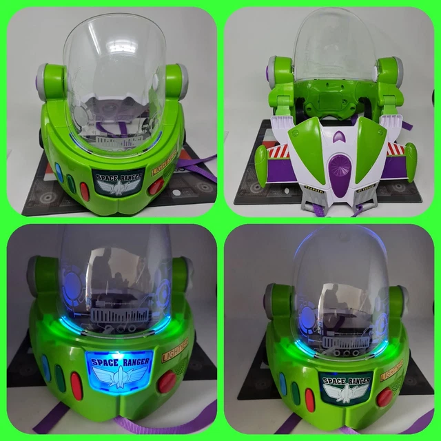 DISNEY TOY STORY Buzz Lightyear Space Ranger Jet Pack Helmet Lights ...