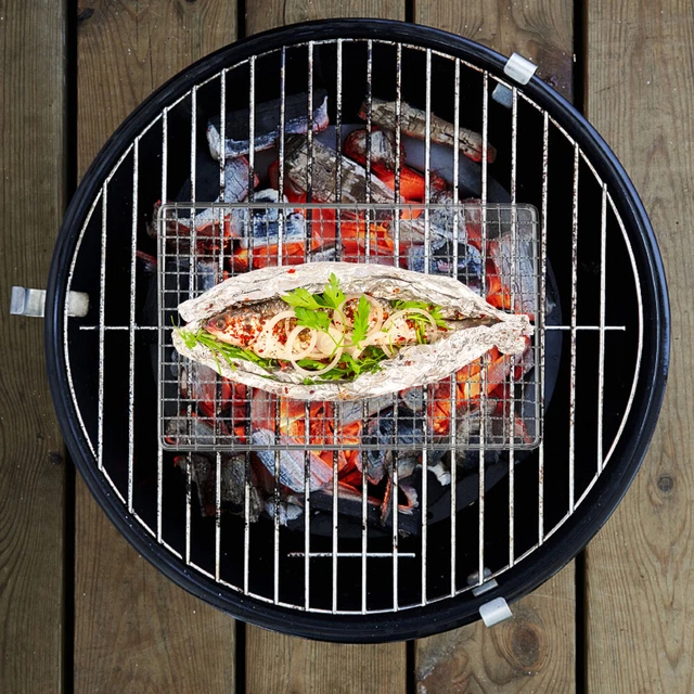 BARBECUE GRILLE GRILL Fil Bbq Outils Barbecue Treillis Métallique EUR 9 ...