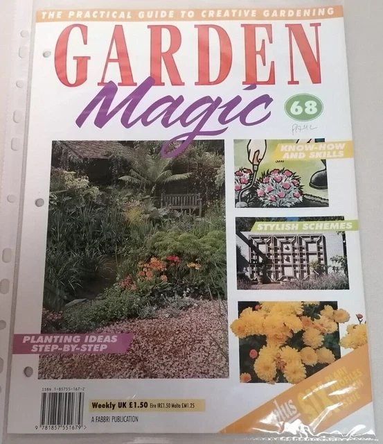 MAGAZINE - 1990S Garden Magic Practical Guide To Creative Gardening ...