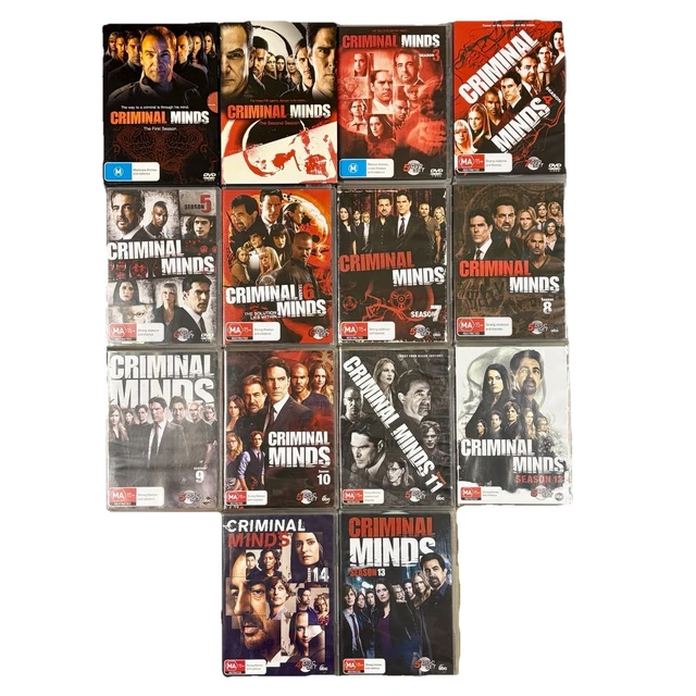 CRIMINAL MINDS SEASON 1-14 DVD Region 4 PAL Tracked Postage $79.99 ...