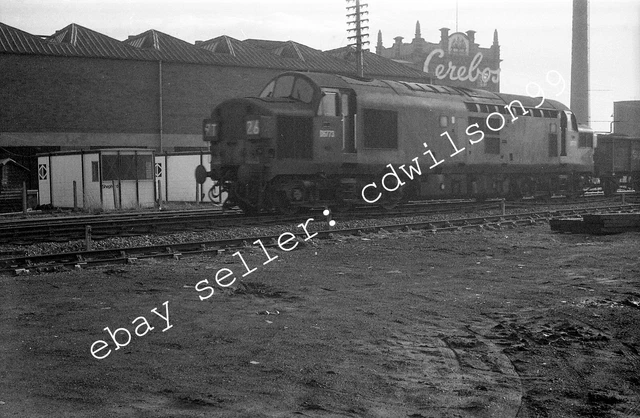 BRITISH RAILWAY NEGATIVE - BR No. D6773 Class 37 Diesel Locomotive 1967 ...