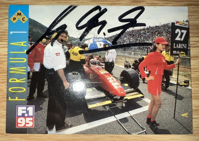 MICHAEL SCHUMACHER SIGNED Autograph 1995 PMC Aida Circuit F1 Card #142 EUR 0,59 - PicClick FR