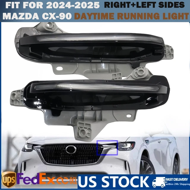 L/ R FOR MAZDA CX-90 2024-2025 Daytime Running Light Lamp KAAA51070A ...