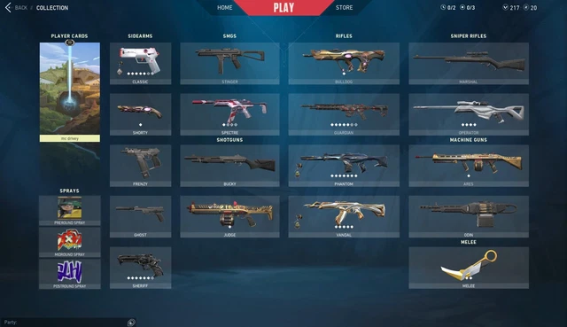 VALORANT EU ACCOUNT with Skins / Rank: Gold £155.00 - PicClick UK