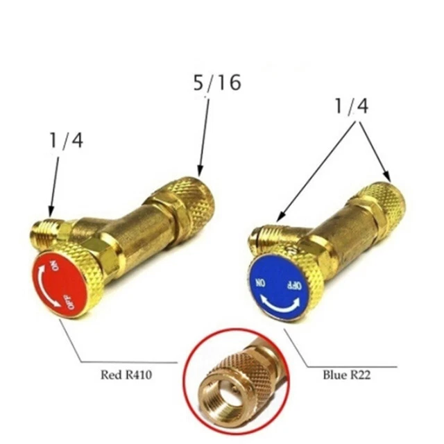 REFRIGERANT TOOL RETENTION Control Valve Air conditioning Charging ...