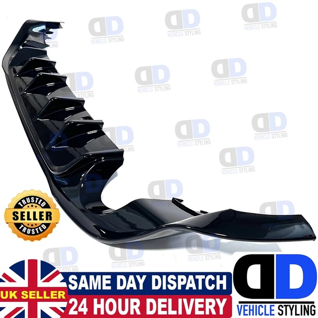 VW GOLF MK7.5 GTI TCR Style Rear Valance Diffuser 2016-2020 Spoiler ...