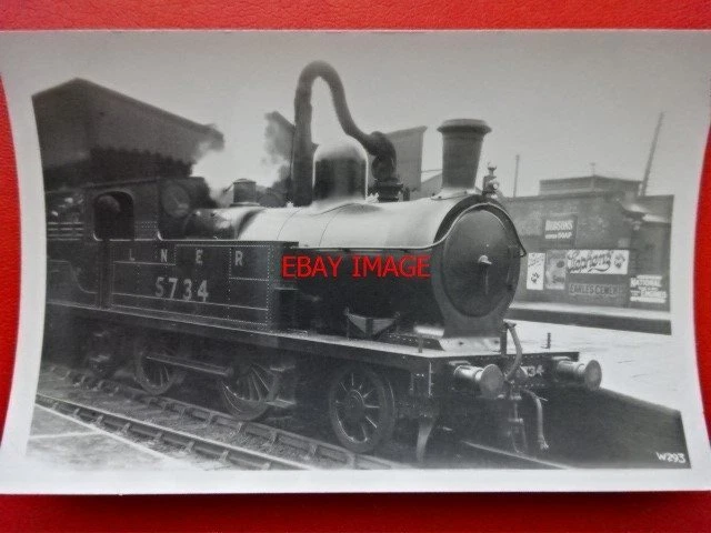 PHOTO LNER Ex Mslr Class F1 2-4-2T Loco No 5734 £3.00 - PicClick UK