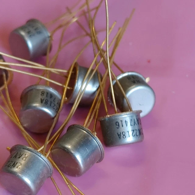 2N2218A BIPOLAIRE (BJT) XREF NTE123 transistor NPN 40 V 800 mA 250 MHz ...