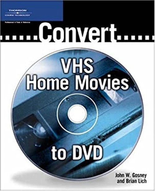 CONVERTIR VHS HOME Movies Pour DVD Livre de Poche Brian, Gosney, John ...