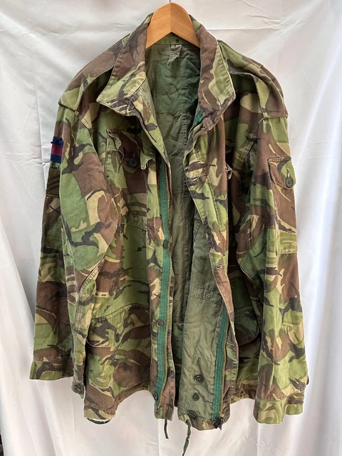 GENUINE BRITISH ARMY Surplus DPM Camouflaged 1968 Pattern Smock - Size ...