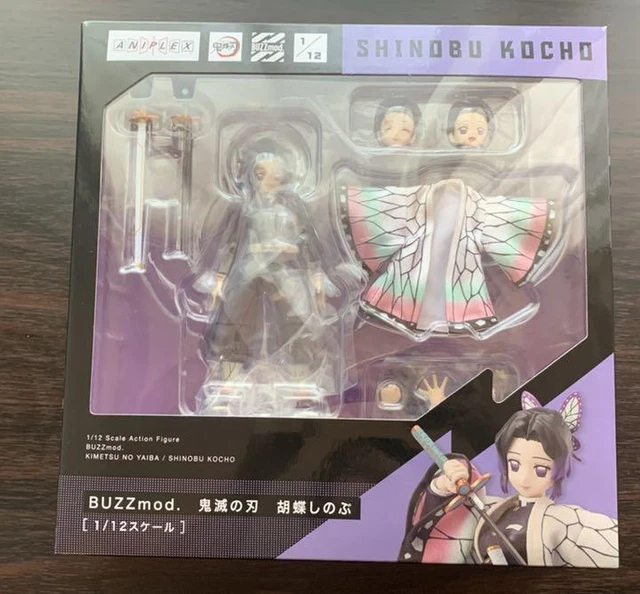 ANIPLEX+ BUZZMOD. DEMON Slayer Shinobu Kocho 1/12th Scale Action Figure ...